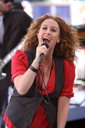 Alanis Morissettes Tattoo Reads Gentle Editorial Stock Photo - Stock ...