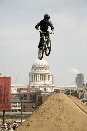 Freeriding Mountain Biker Editorial Stock Photo - Stock Image ...