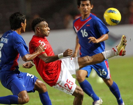 Titus Bonai C Indonesia Vies Ball Editorial Stock Photo - Stock Image ...