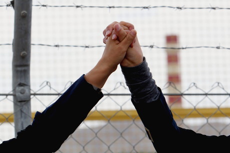 Iranian Female Students Form Human Chain Editorial Stock Photo - Stock ...