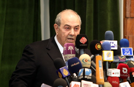 Iyad Allawi Former Iraqi Prime Minister Editorial Stock Photo - Stock ...