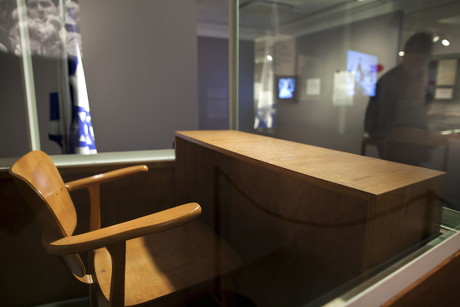Glass Booth Chair Table That German Editorial Stock Photo - Stock Image ...