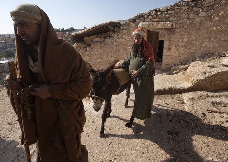 Israeli Arabs Act Out Nativity Story Editorial Stock Photo - Stock ...