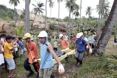 Filipino Rescuers Carry 21year Old Female Editorial Stock Photo - Stock ...