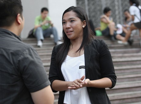 Filipino Transgender Gabriel Heart Dino Speaks Editorial Stock Photo ...