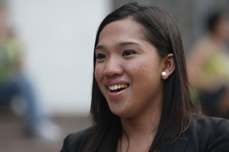 Filipino Transgender Gabriel Heart Speaks During Editorial Stock Photo ...