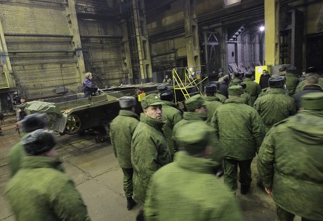 Russian Army Officers Visit 61st Armored Editorial Stock Photo - Stock ...