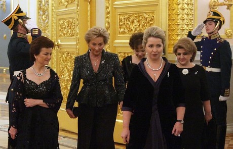 Russian First Lady Svetlana Medvedeva L Editorial Stock Photo - Stock ...