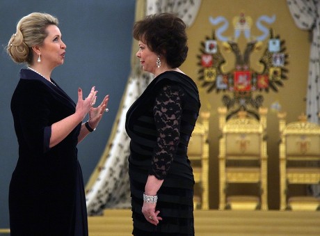 Russian First Lady Svetlana Medvedeva L Editorial Stock Photo - Stock ...