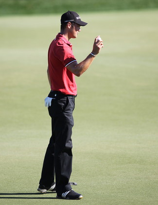 German Golfer Martin Kaymer Acknowledges Spectators Editorial Stock ...