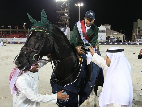 Saudis Khaled Aleid On His Horse Editorial Stock Photo - Stock Image ...