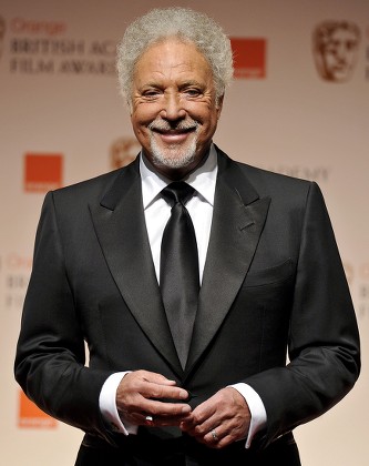 Welsh Singer Tom Jones Poses After Editorial Stock Photo - Stock Image ...