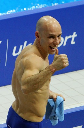 British Diver Peter Waterfield Celebrates After Editorial Stock Photo ...