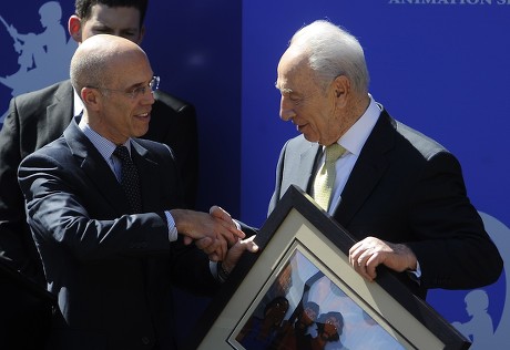 Jeffrey Katzenberg L Ceo Dreamworks Animation Editorial Stock Photo ...
