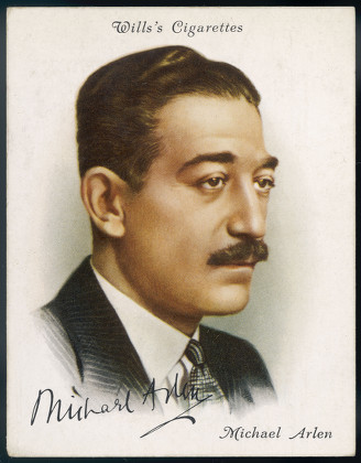 Michael Arlen 18951956 Writer Born Dikran Editorial Stock Photo - Stock ...