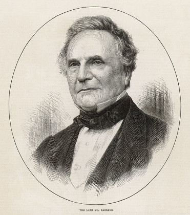 Charles Babbage 17921871 Mathematician Engineer Editorial Stock Photo ...
