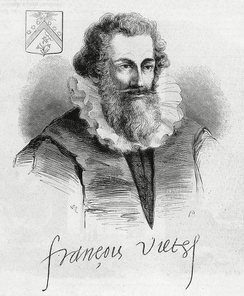 Francois Viete 15401603 French Mathematician Cipher Editorial Stock ...