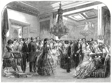 Parties Countessa Clarendons Ball Downing Street Editorial Stock Photo ...