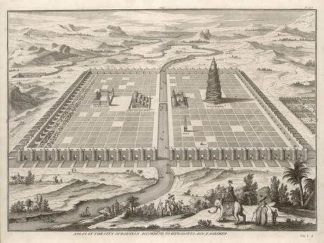 City Babylon After Descriptions By Herodotus Editorial Stock Photo ...