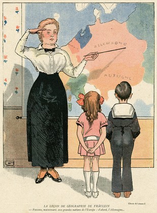 Cartoon Showing Outline Marianne Personification France Editorial Stock ...