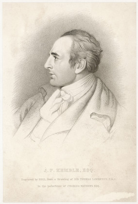 John Philip Kemble Actor Manager Theatre Editorial Stock Photo - Stock Image | Shutterstock