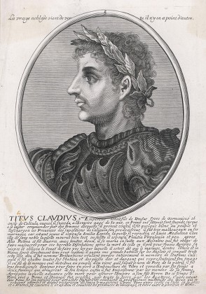 Tiberius Claudius Drusus Nero Germanicus Known Editorial Stock Photo ...