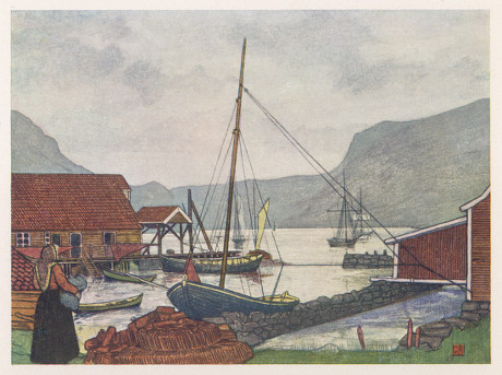 Molde Boats On Water 1905 Editorial Stock Photo - Stock Image ...