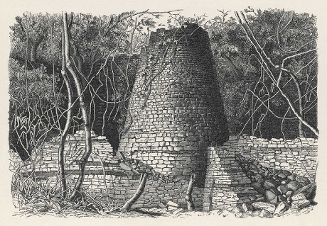 Massive Conical Tower Amazing Iron Age Editorial Stock Photo - Stock ...