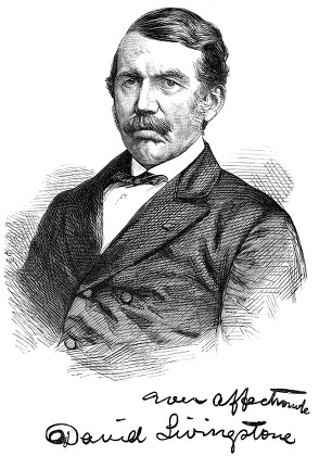 David Livingstone Scottish Missionary Explorer His Editorial Stock ...