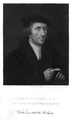 Thomas Linacre Physician Scholar Physician Henry Editorial Stock Photo ...