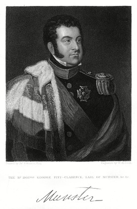 George Augustus Frederick Fitzclarence First Earl Editorial Stock Photo ...