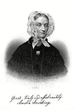 Amalie Wilhelmine Sieveking German Philanthropist Her Editorial Stock ...