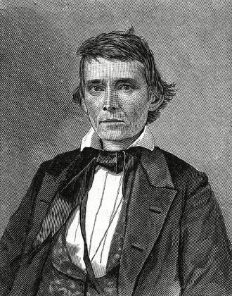 Alexander Hamilton Stephens American Statesman 1812 Editorial Stock ...