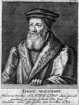 David Whitehead Protestant Churchman 1492 1571 Editorial Stock Photo ...