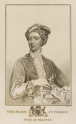 Charles Fitzroy Second Duke Grafton Grandsonn Editorial Stock Photo ...