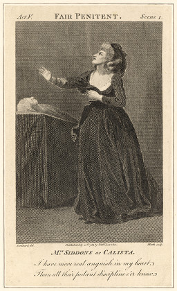 Sarah Siddons Actress Calista Nicholas Rowes Editorial Stock Photo ...