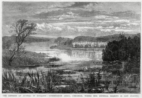 Combermere Abbey Cheshire Where Empress Austria Editorial Stock Photo ...