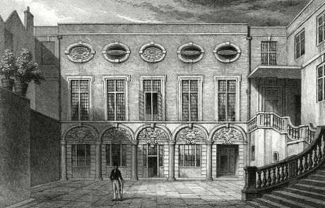 Cordwainers Hall Distaff Lane 1830 Editorial Stock Photo - Stock Image ...