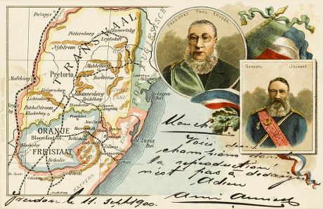 Map Transvaal Orange Free State South Editorial Stock Photo - Stock ...