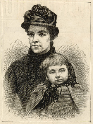 Engraving Alice Ayres Heroine Tragic Fire Editorial Stock Photo - Stock ...