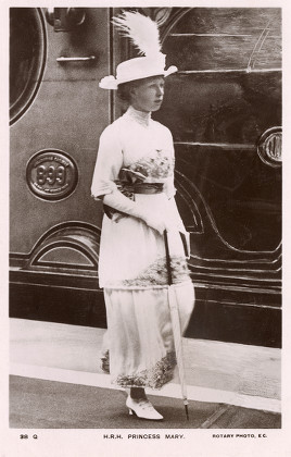 Hrh Princess Mary 18971965 Arriving London Editorial Stock Photo ...