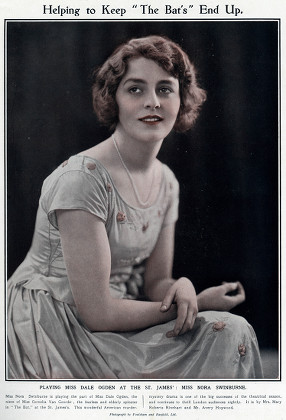 NORA SWINBURNE 1902 Û 2000 ENGLISH Editorial Stock Photo - Stock Image ...