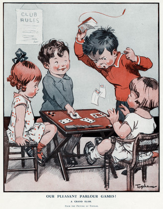 Children Sitting Around Table Playing Cards Editorial Stock Photo ...