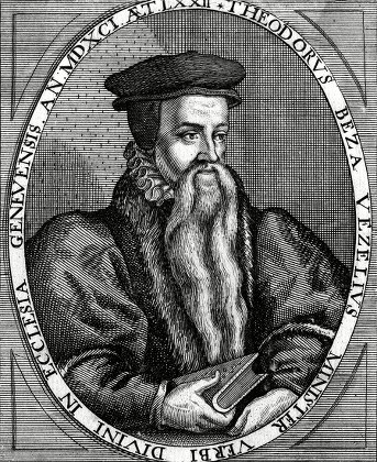 Theodore Beza French Religious Reformer Calvinist Editorial Stock Photo ...