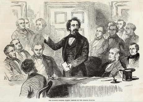 Charles Dickens Dickens Role Captain Bobadil Editorial Stock Photo ...