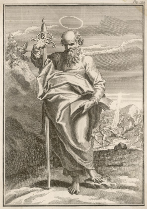 Saint Paul Apostle Paul Tarsus Early Editorial Stock Photo - Stock ...