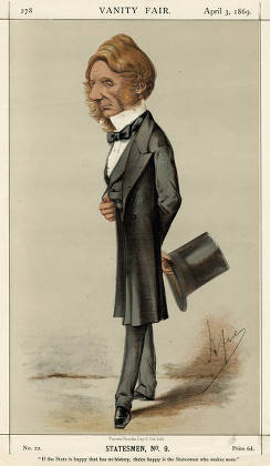 Edward Viscount Cardwell English Politician 1813 Editorial Stock Photo ...