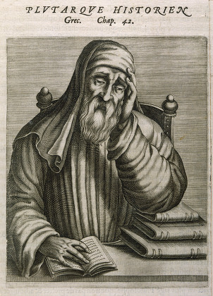Plutarch Greek Biographer Historian Editorial Stock Photo - Stock Image ...