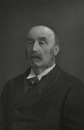 Lewis Morris Writer Educationist 1833 1907 Editorial Stock Photo ...