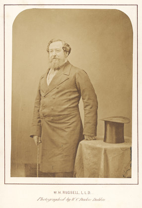 Sir William Howard Russell British War Editorial Stock Photo - Stock ...
